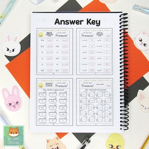 Stray Kids SKZOO Learn Korean Digital Workbook #2: Pronouns - Etsy