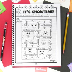 Stray Kids Activity Book ATE Edition DIGITAL Copy | SKZOO Activity Book ...