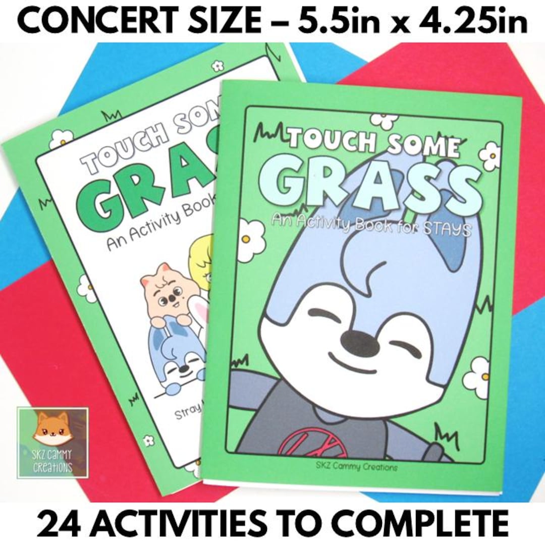 Stray Kids Activity Book | CONCERT SIZE | SKZOO Activity Book | Stray ...
