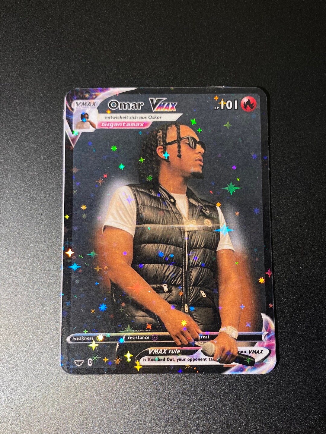 Omar Pokemon Card - Etsy