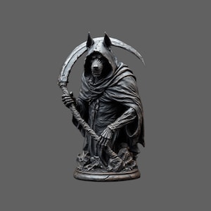 Grim Reaper Bust STL File – Figure 3D Printing Model L Digital Download ...