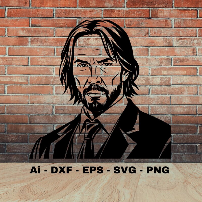 Keanu Reeves Svg - Etsy