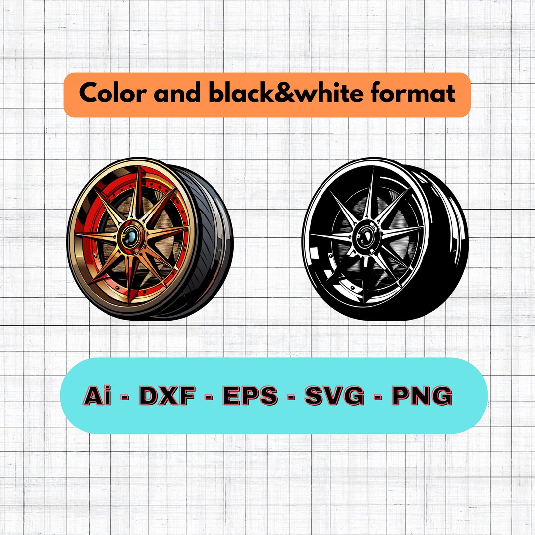 Rim Ai,dxf,eps,svg,png Rim Cut File, Digital Cut File, Digital T-shirt ...