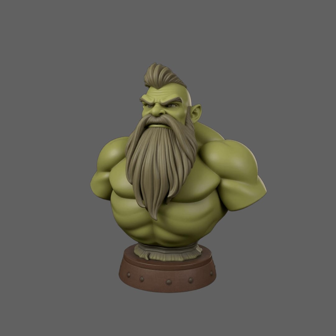Old Dwarf STL File – Figure 3D Printing Model (digital Download) - Etsy