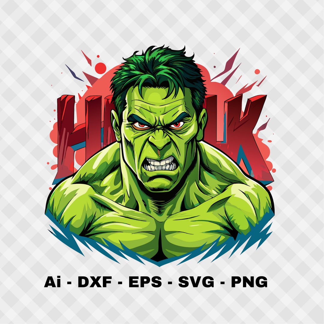 Incredible Hulk Files Ai,dxf,eps,svg,png Marvel Fan Art, Hulk Clipart ...