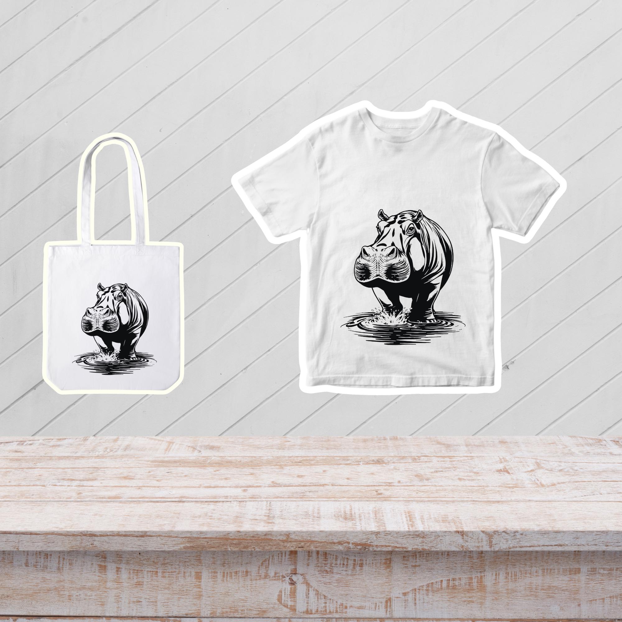 Hippo Svg | Cutting File | Cricut Silhouette Cut Files | Cricut - Laser ...