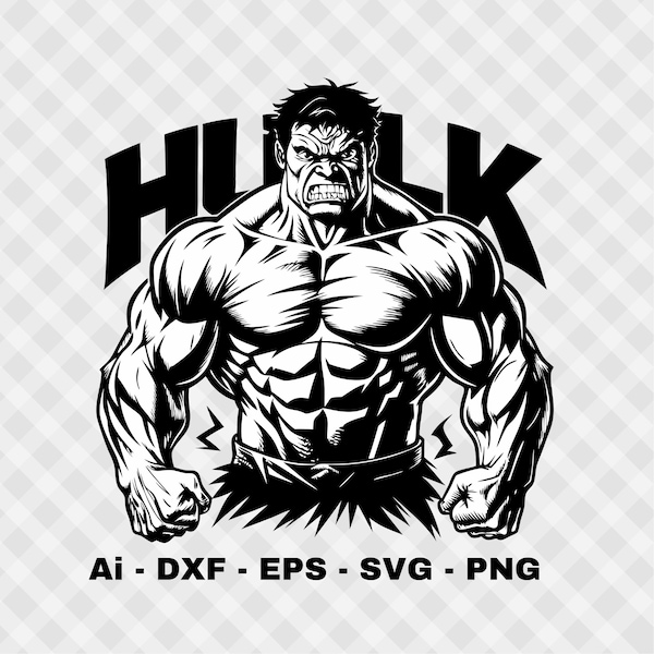 Hulk Svg - Etsy