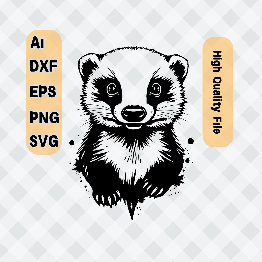 Badger Svg | Cutting File | Cricut Silhouette Cut Files | Cricut ...