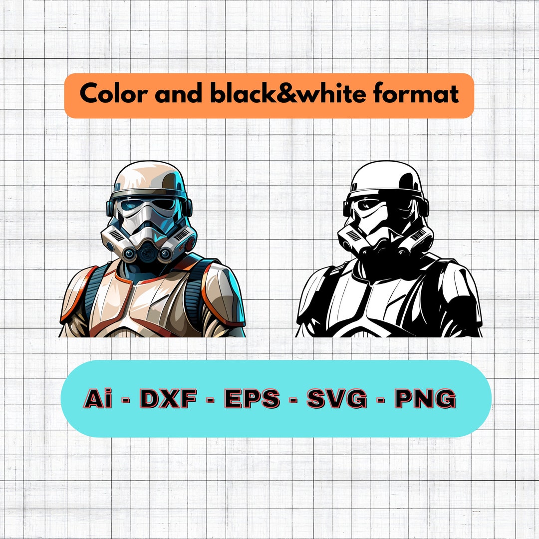 Stormtroopers Ai,dxf,eps,svg,png Stormtroopers Cut File, Digital Cut ...
