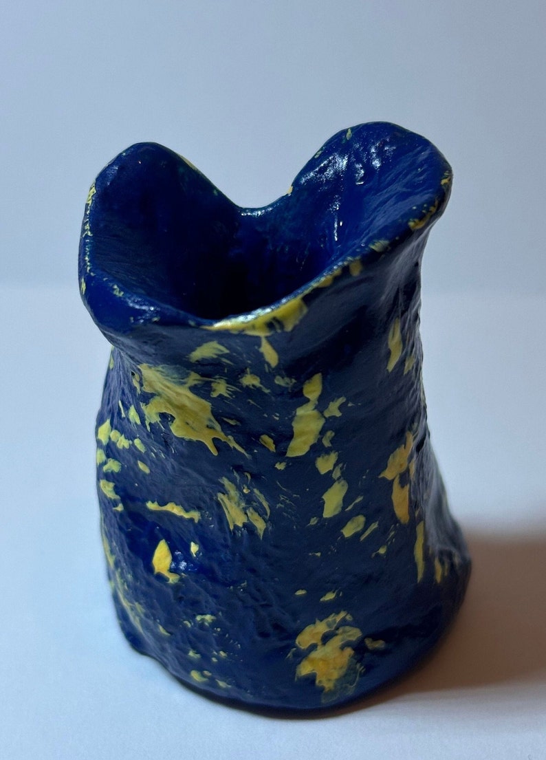 CAT LOVERS! Handmade Cat Whisker Vase/ Holder Miniature - Blue - Etsy