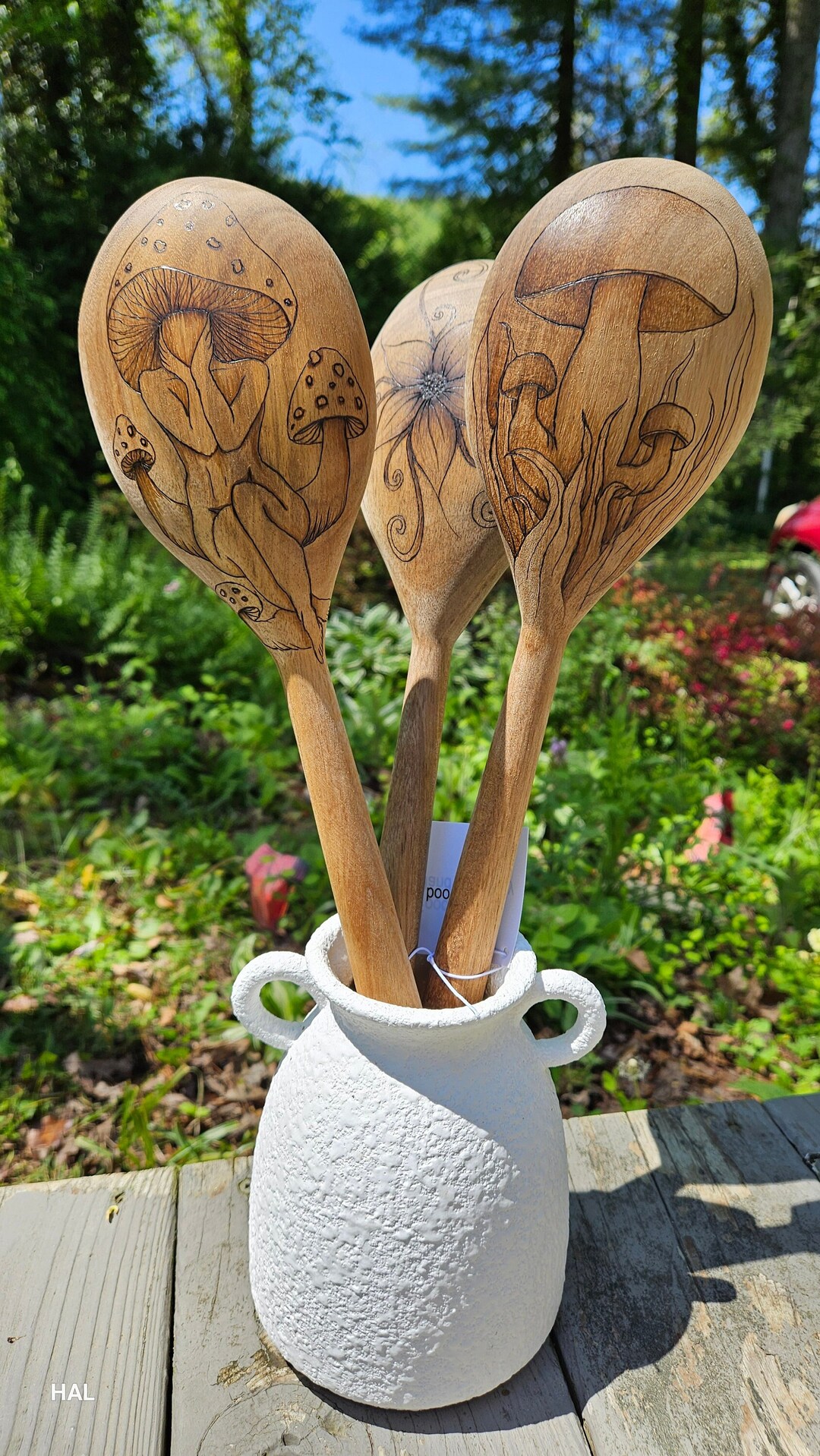 Extra Large Keepsake Spoons Acacia Wood - Etsy