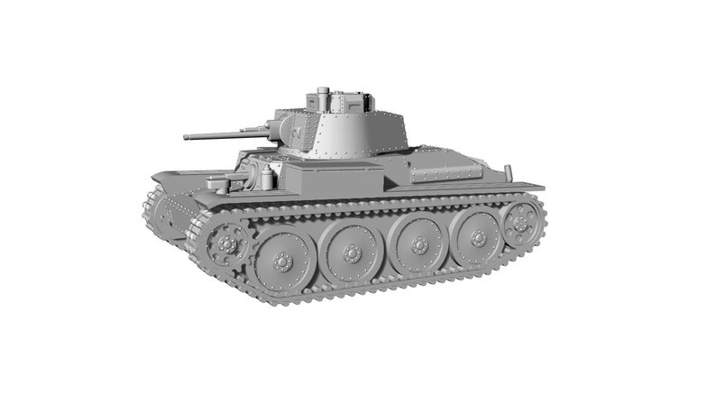 Panzerkampfwagen 38-t.germany.3d Printed Resin 28mm/20mm/15mm ...