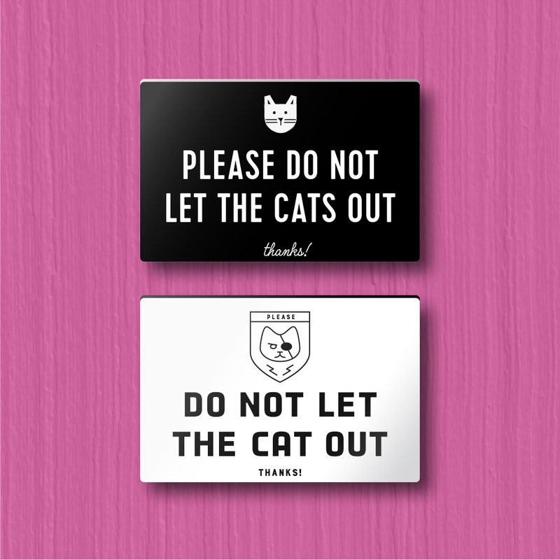 Cat Vomit Warning Sign - Etsy