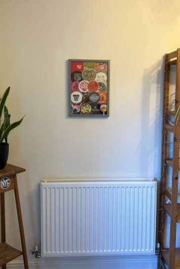 Handmade Beer Coaster Wall Art | Collection of Modern and Vintage ...