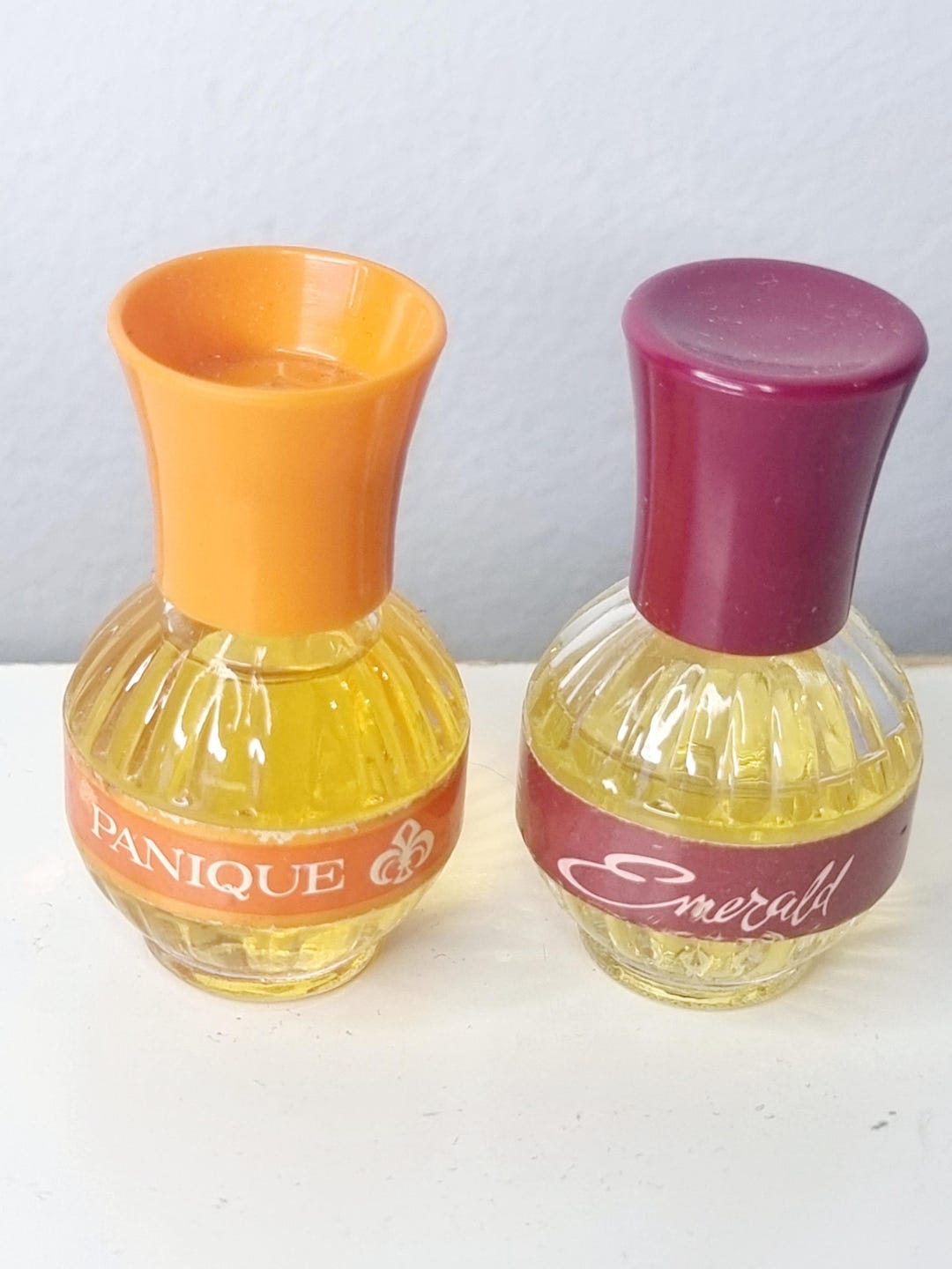 Extremely Rare 1960 René Pascal - Panique and Emerald Parfums, 9 Ml Each, No Box Available - Etsy