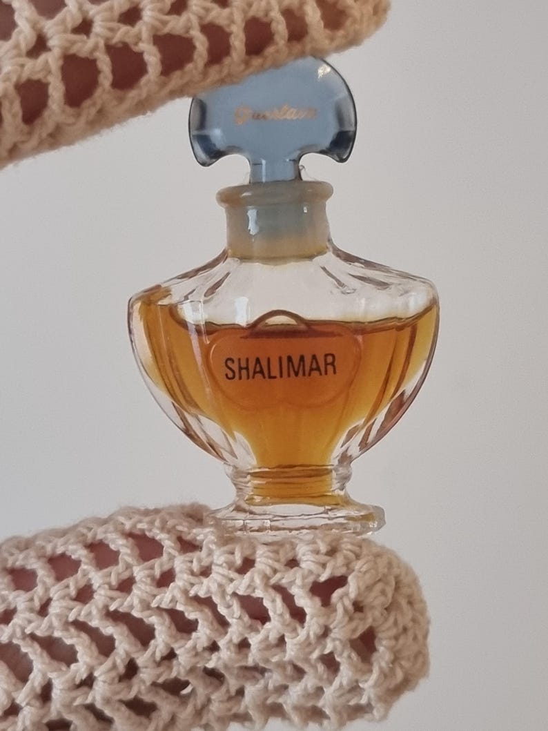 Zeldzame MINIATUUR "shalimar" Guerlain Mignon Pure Parfum Extrait, Fles ...