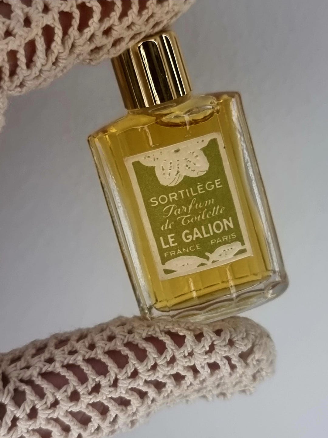 Rare Vintage 1960 Sortilege Le Galion Parfum De Toilette 10ml, Splash ...