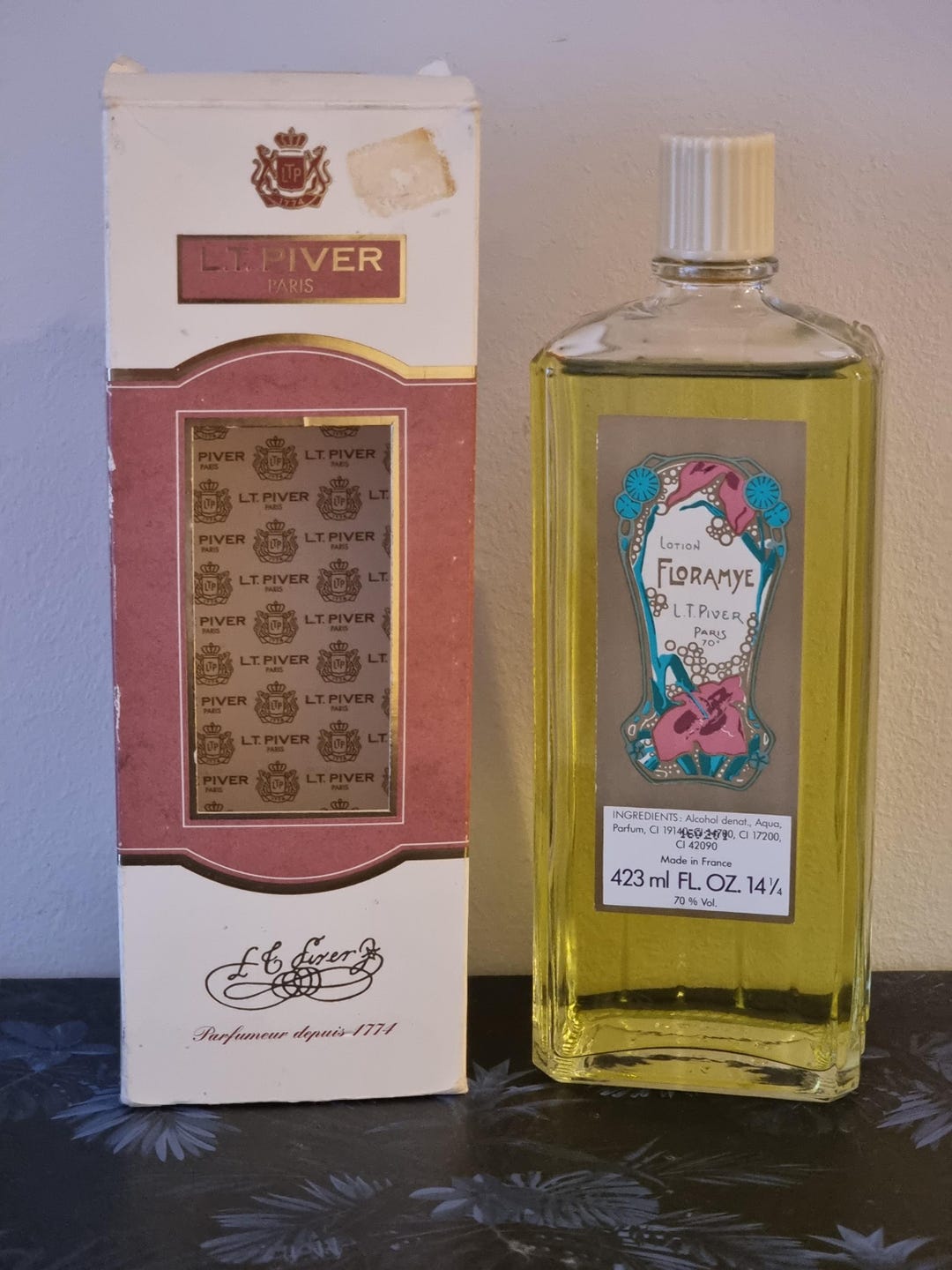 Uiterst Zeldzame Vintage L.T Piver Floramye Lotion Parfum 423 Ml ...