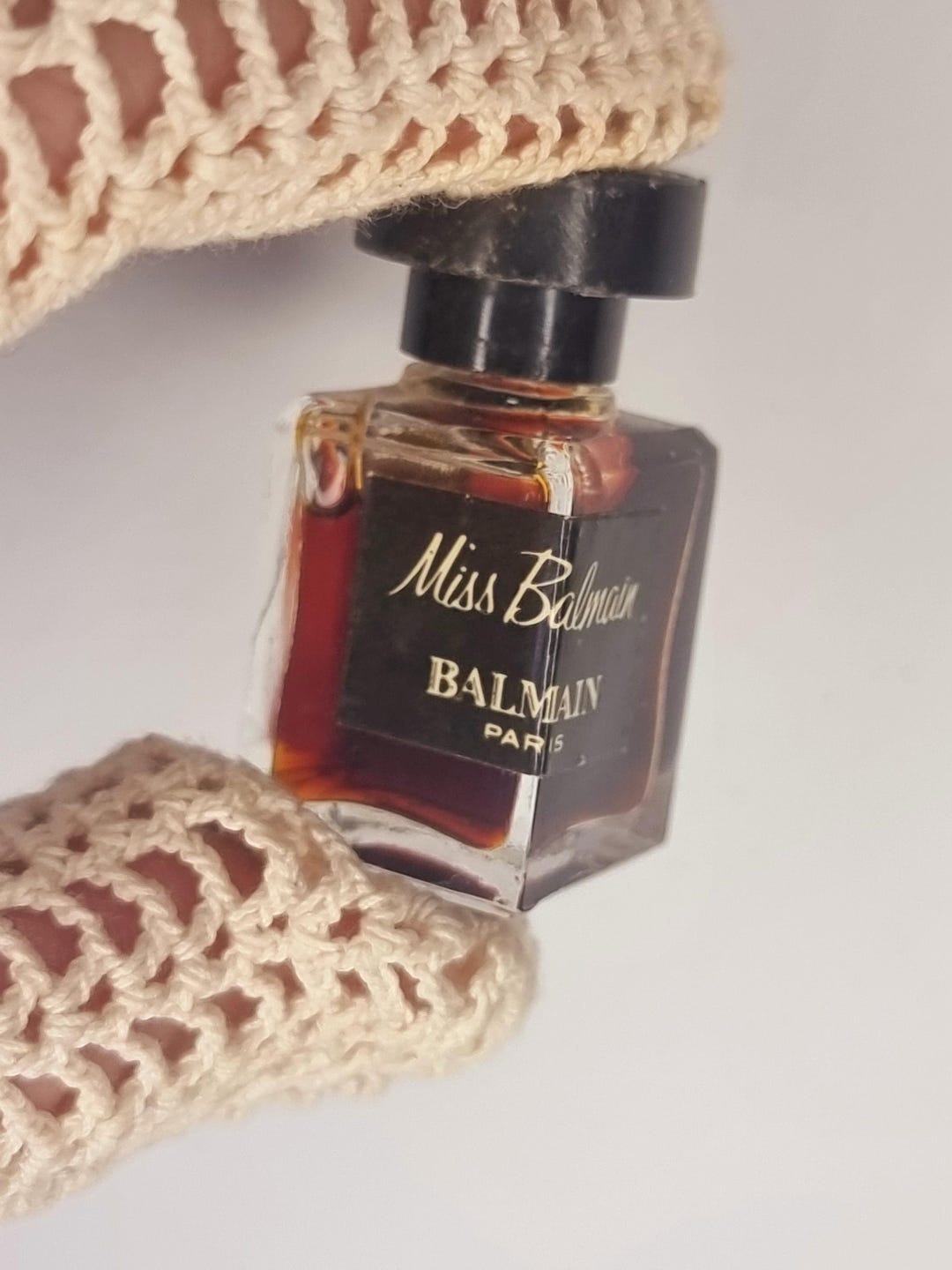 Vintage ZELDZAME Jolie Madame 1/8 Oz 4 Ml Pure Parfum Balmain, Geen ...