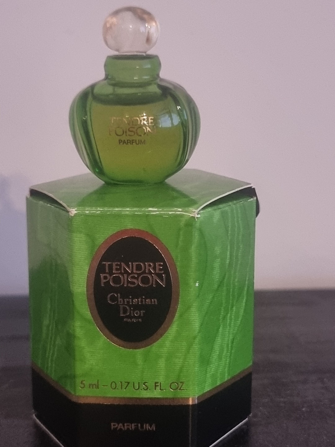Extremely Rare Vintage 1994 Christian Dior Tendre Poison Pure Perfume ...