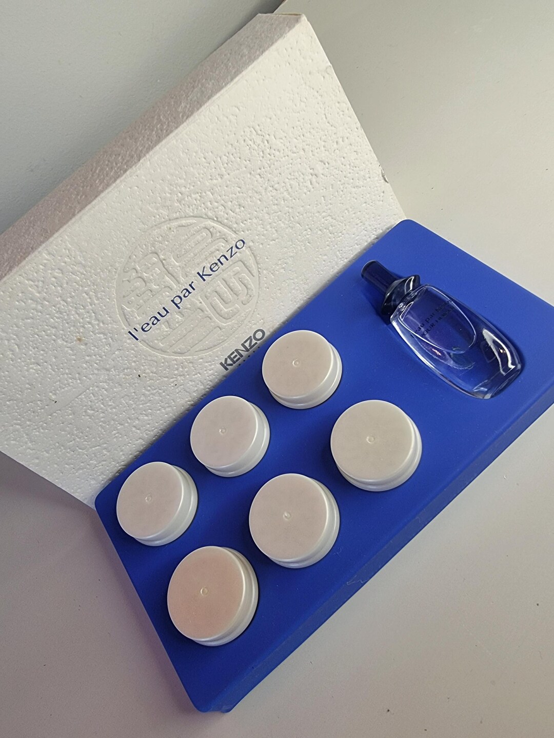 Very Rare 1999 Kenzo Box - L'eau Par Kenzo Pour Homme Parfum Miniature ...