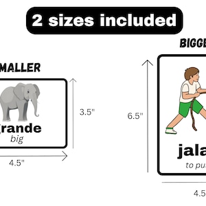 Spanish Flashcards (digital) - 500+ Spanish Flashcards - Etsy
