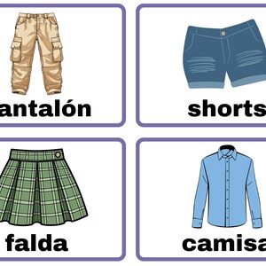 Spanish Flashcards (digital) - 500+ Spanish Flashcards - Etsy
