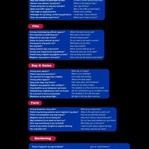 Common Tagalog Phrases (digital File) - Etsy