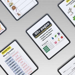 Learning Spanish for Kids (bundle) - Etsy