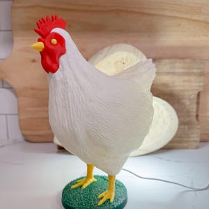 Chicken Lamp With Egg - Perfect for Rustic Farmhouse Lighting ...