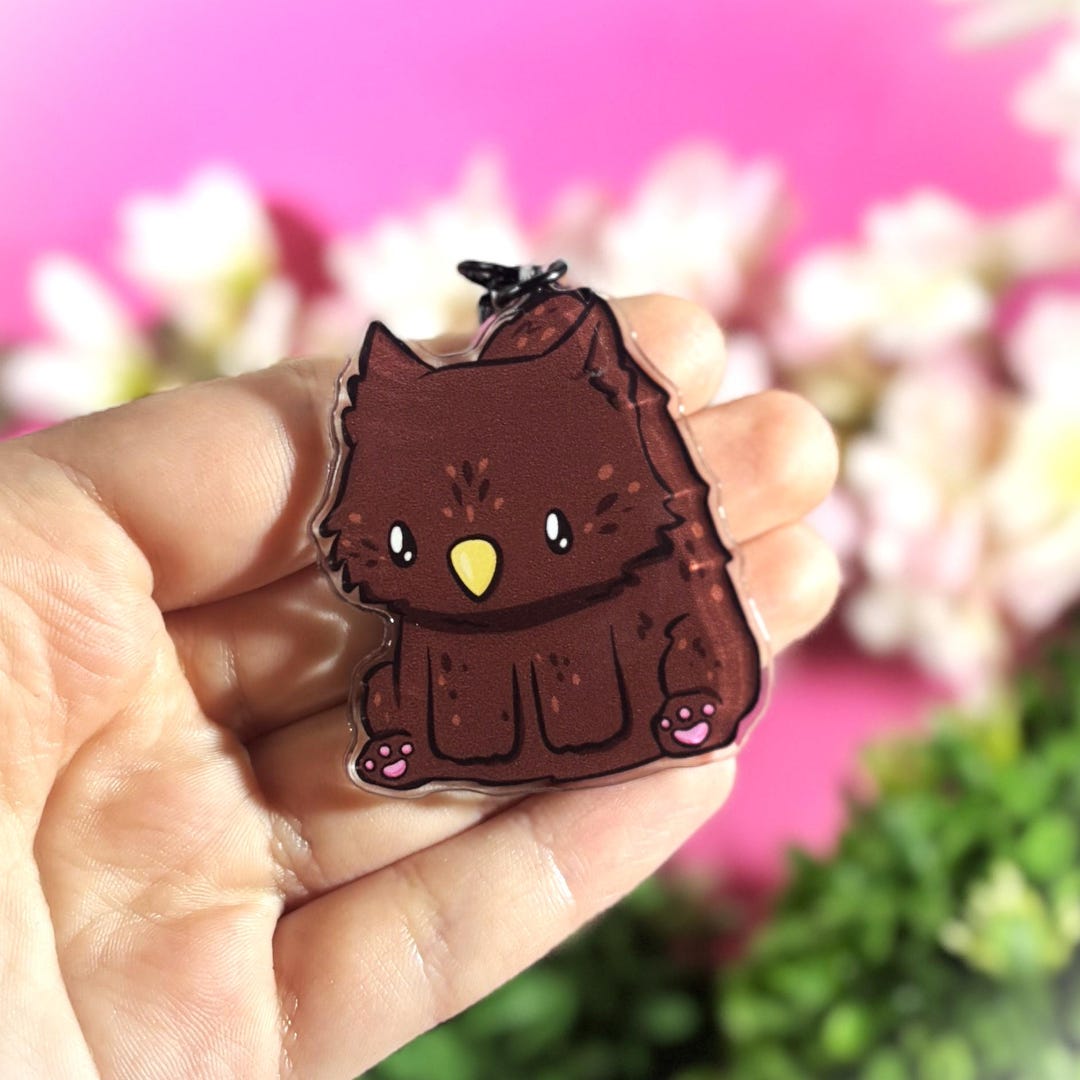 Adorable OWLBEAR BG3 Keychain Baldurs Gate 3 Inspired - Etsy