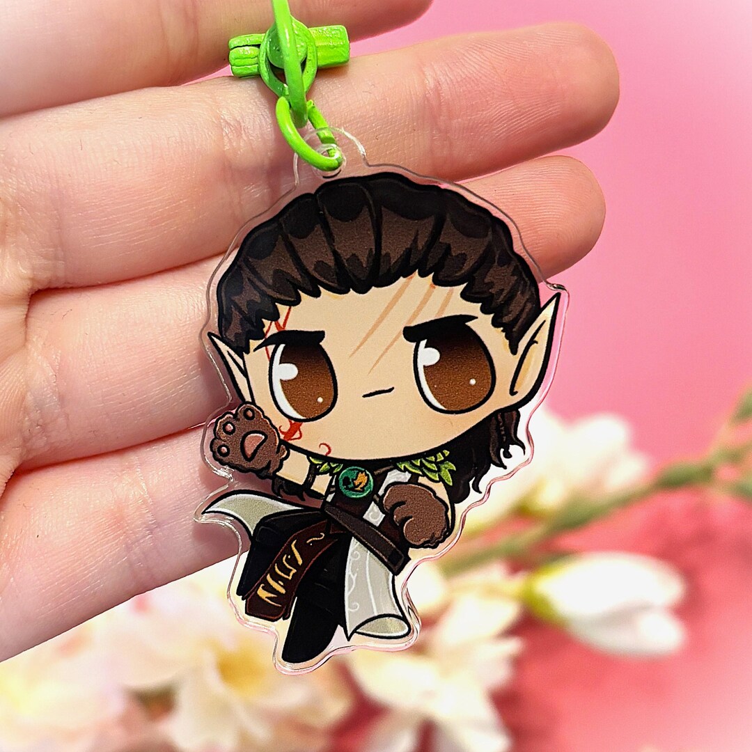 HALSIN Baldur's Gate 3 Inspired BG3 KEYCHAIN - Etsy UK