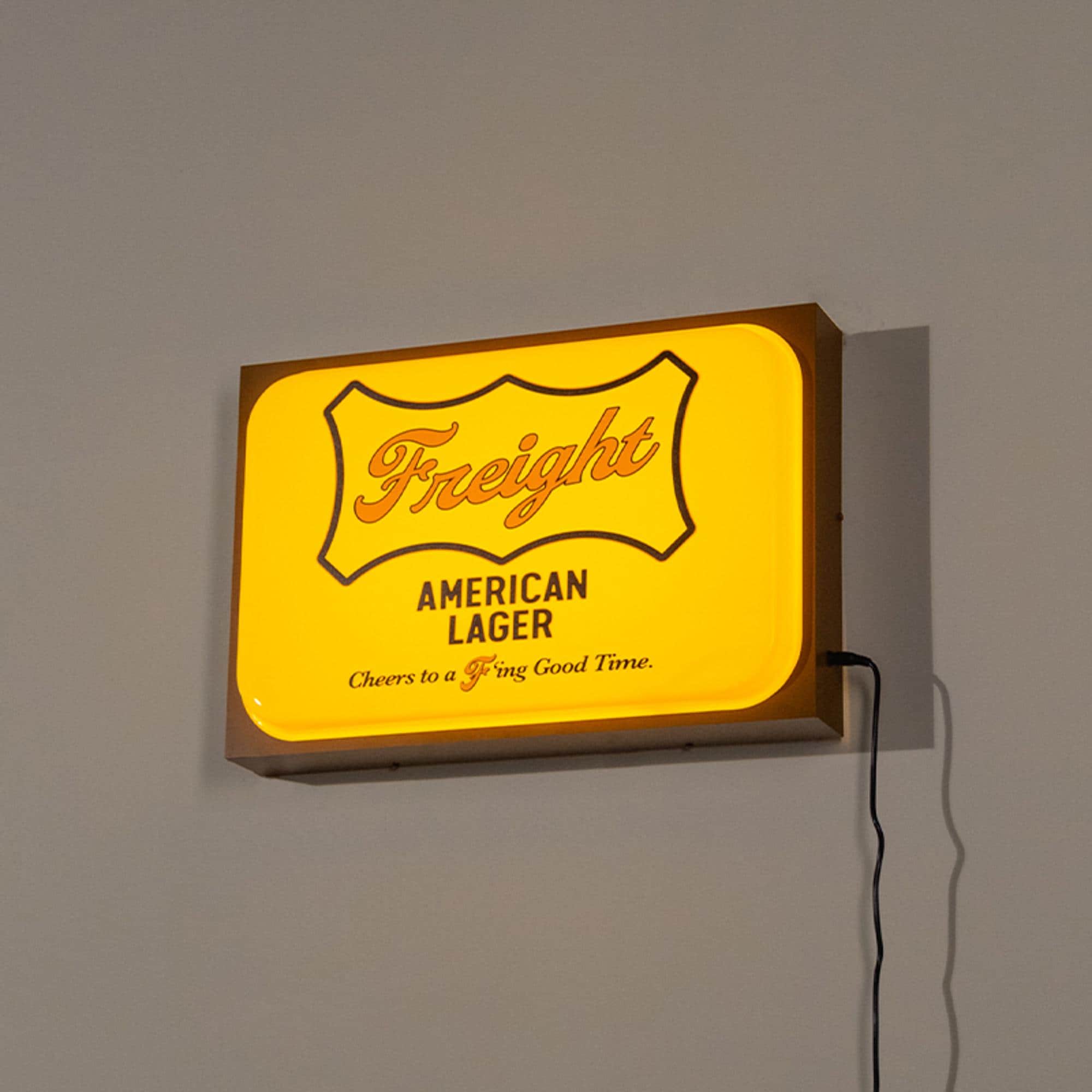 Retro Acrylic Light Box - Metal Frame Custom Illuminated Sign, Shop ...