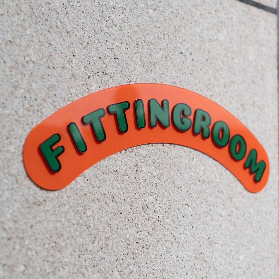 Custom 3D Acrylic Lettering Sign – Personalized Arched Acrylic Plaque ...