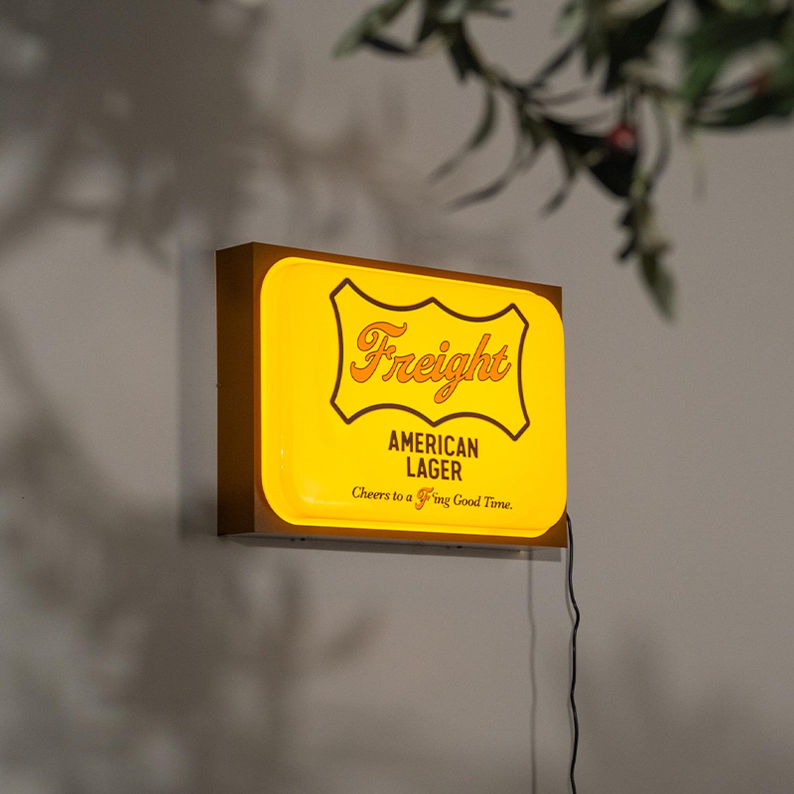 Retro Acrylic Light Box - Metal Frame Custom Illuminated Sign, Shop ...