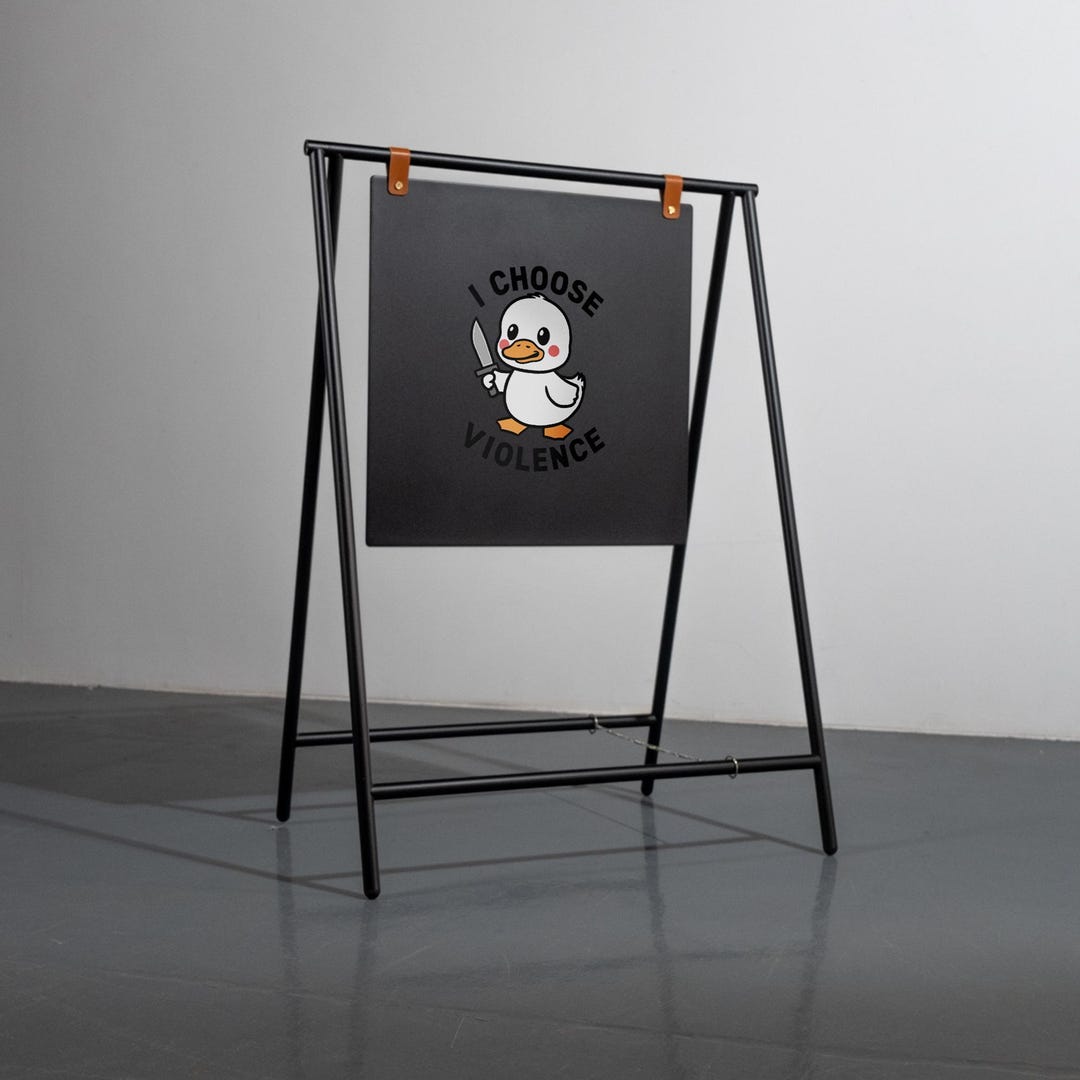 Foldable Metal Tube Display Stand: Customizable Pattern Lacquer Plate ...
