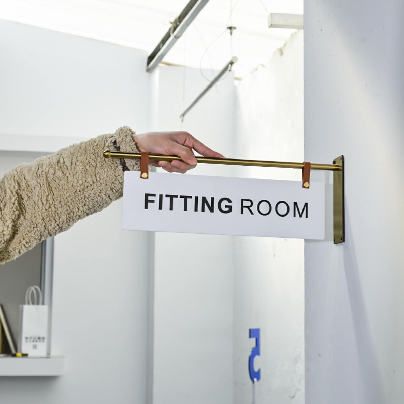 Custom Double-sided Door Sign Bathroom Sign Commercial Room Plaque ...