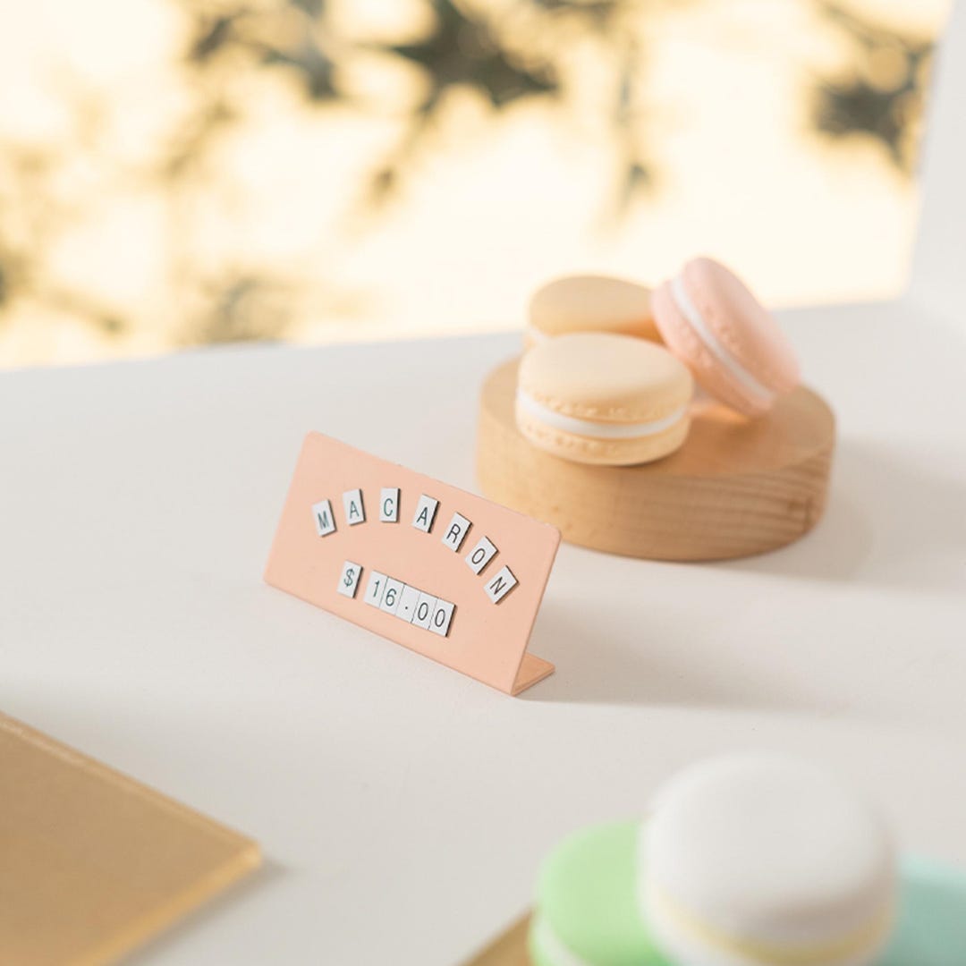 Custom Magnetic Price Tag for Bakeries, Reusable Label Display - Etsy
