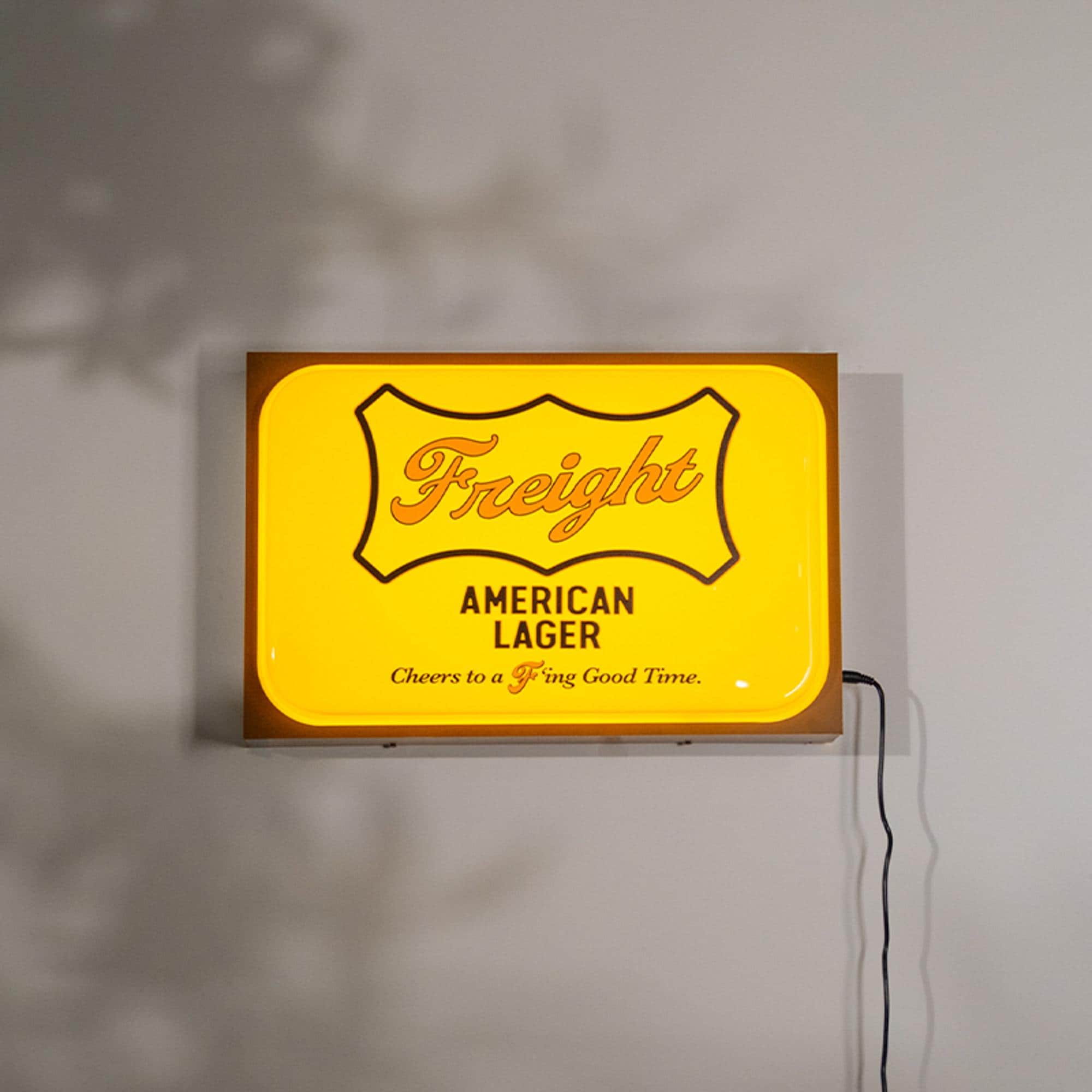 Retro Acrylic Light Box - Metal Frame Custom Illuminated Sign, Shop ...