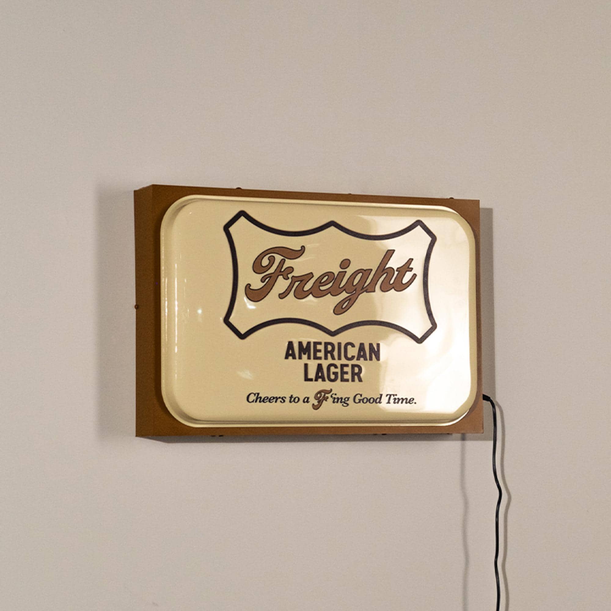 Retro Acrylic Light Box - Metal Frame Custom Illuminated Sign, Shop ...