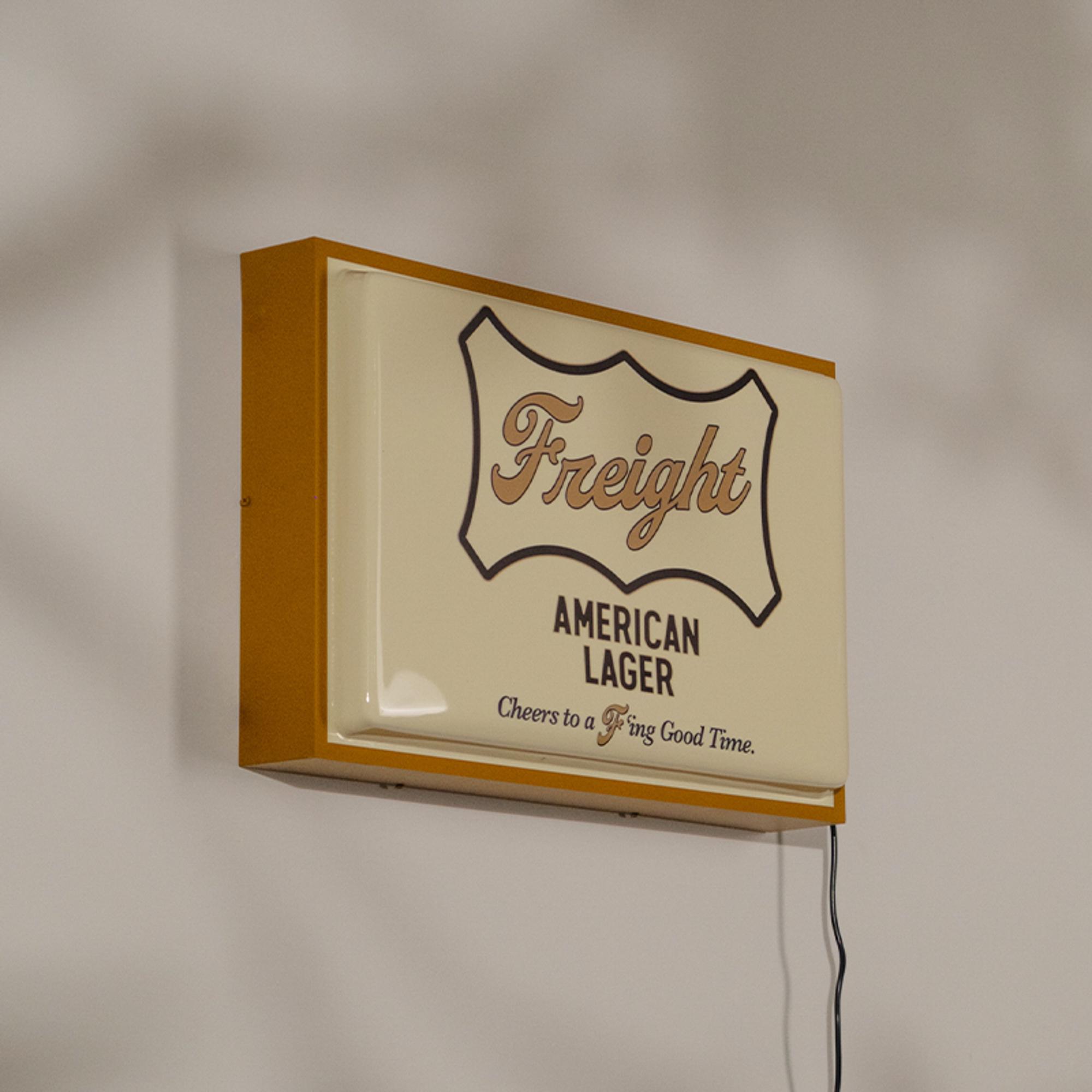 Retro Acrylic Light Box - Metal Frame Custom Illuminated Sign, Shop ...