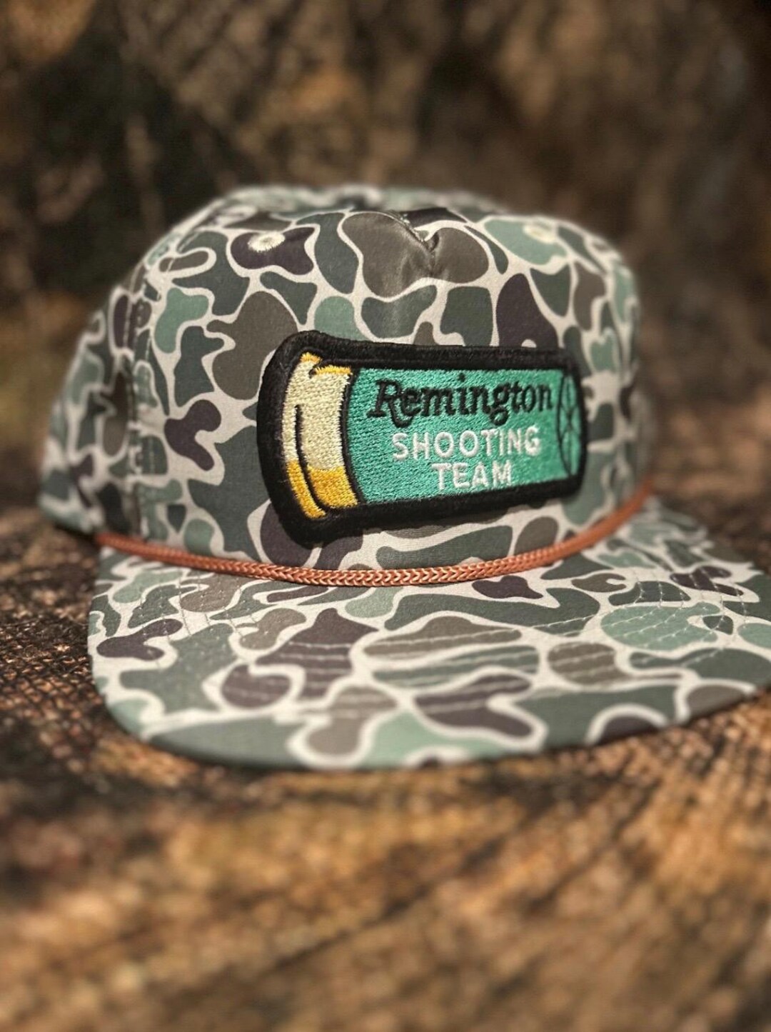 Remington Shooting Team Retro Vintage Camo Snapback Hat - Etsy