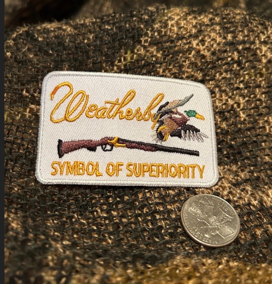 Weatherby Symbol of Superiority Retro Vintage Iron on Patch - Etsy