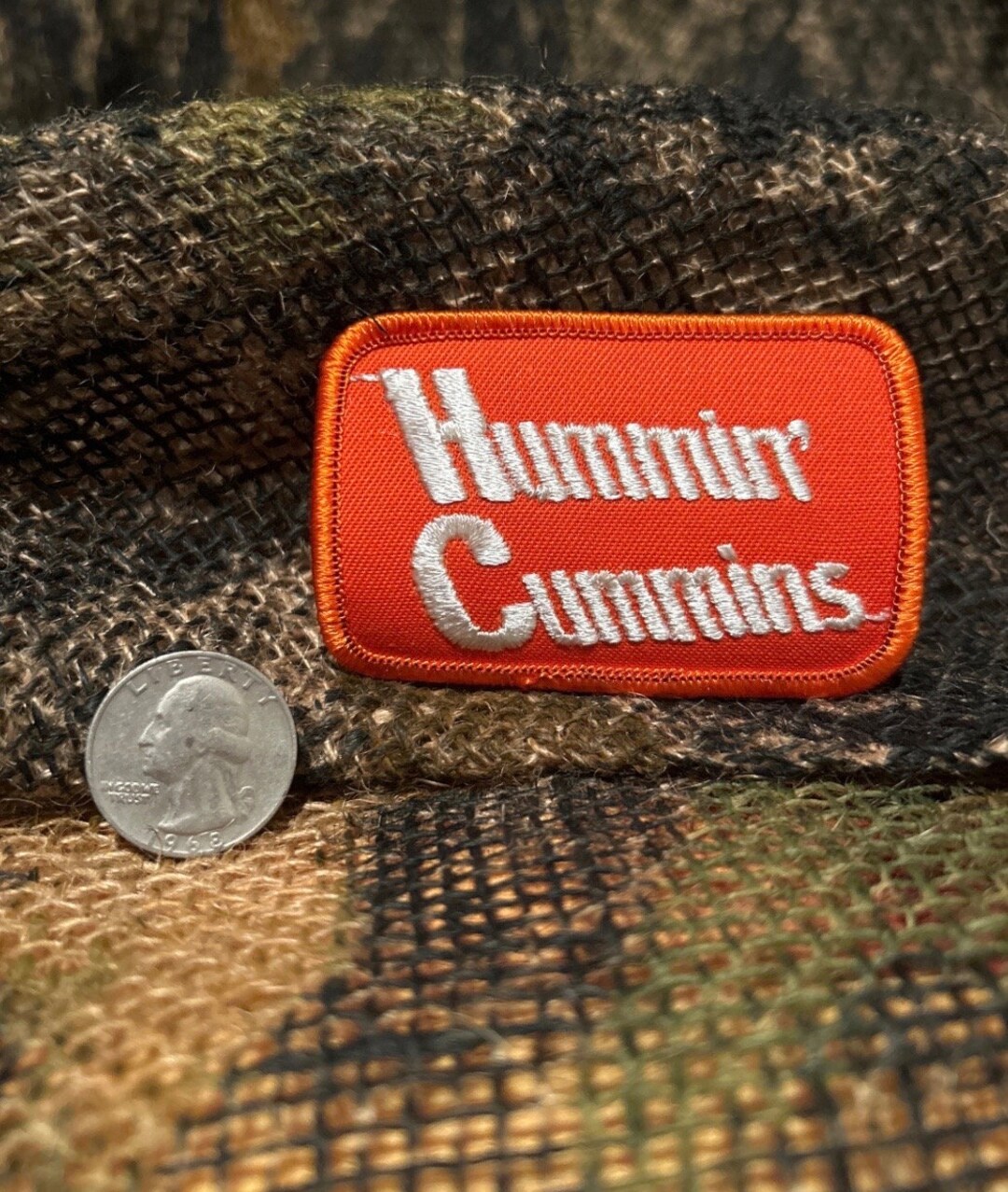 Hummin Cummins Retro Vintage Iron on Patch - Etsy