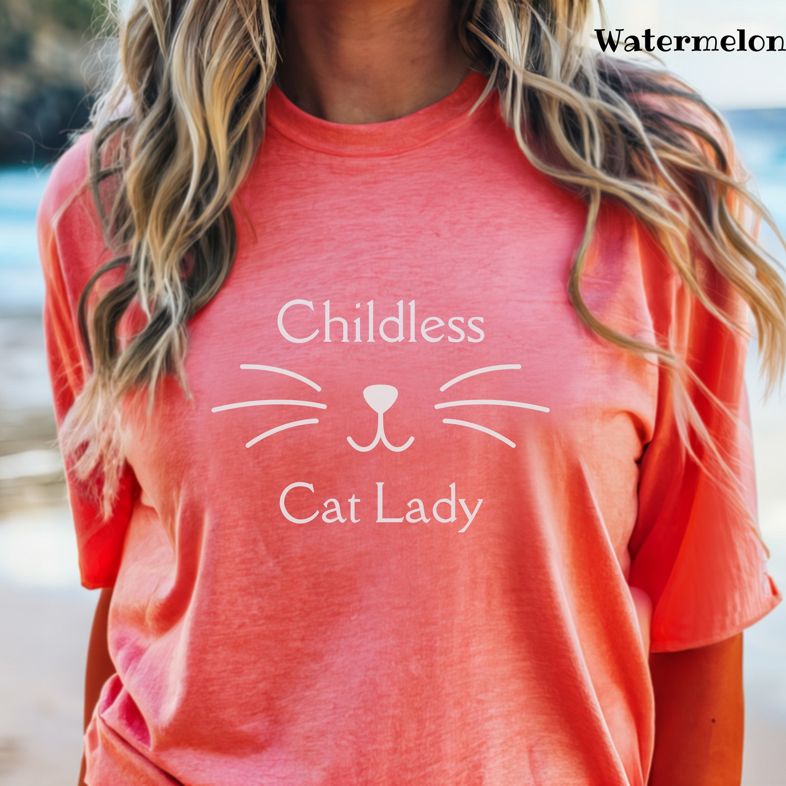 Childless Cat Lady T Shirt, Cat Mom Gift, Cat Dad Gift, Vote Harris ...