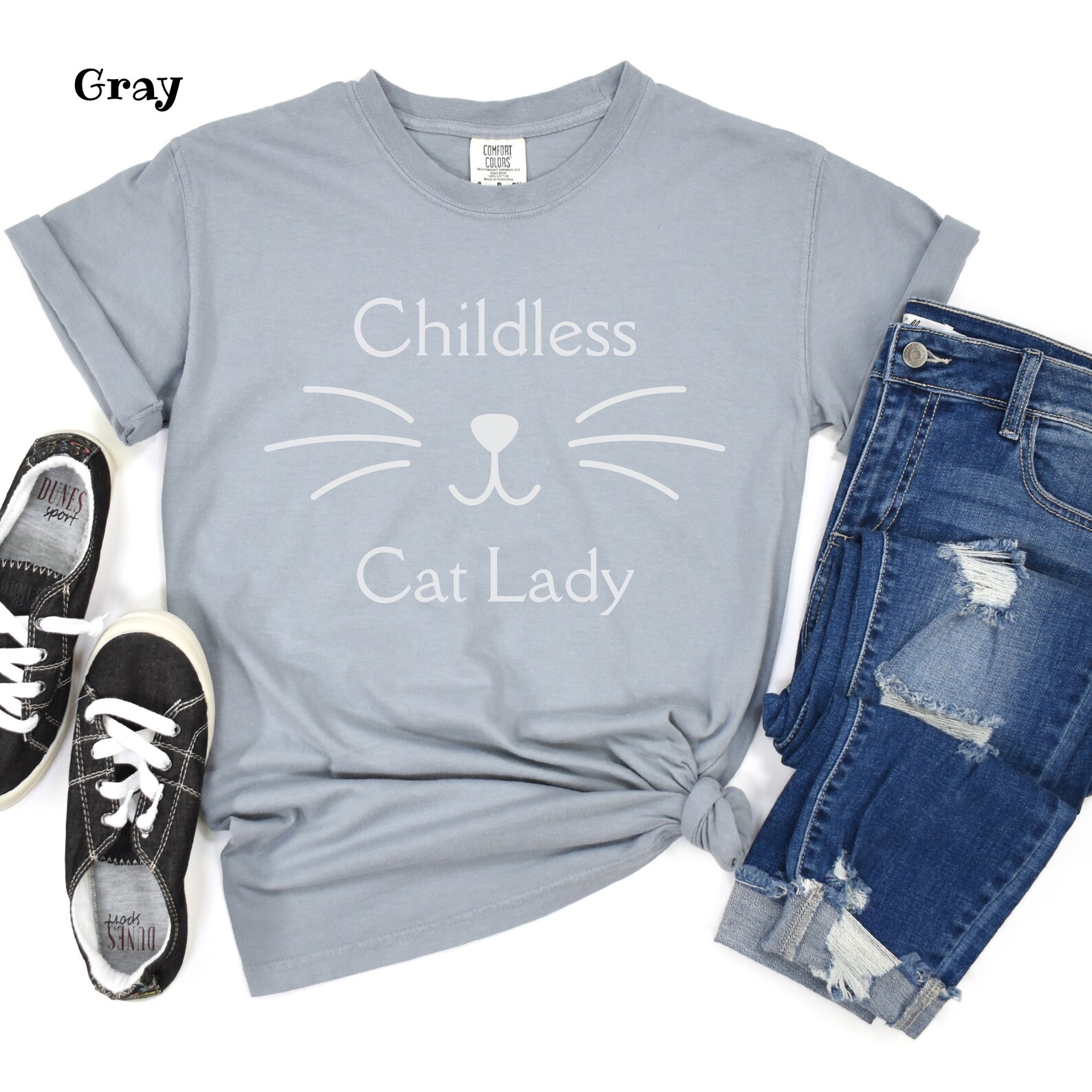 Childless Cat Lady T Shirt, Cat Mom Gift, Cat Dad Gift, Vote Harris ...