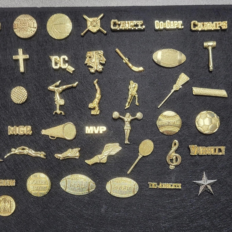 Varsity Patches With Pins - Etsy