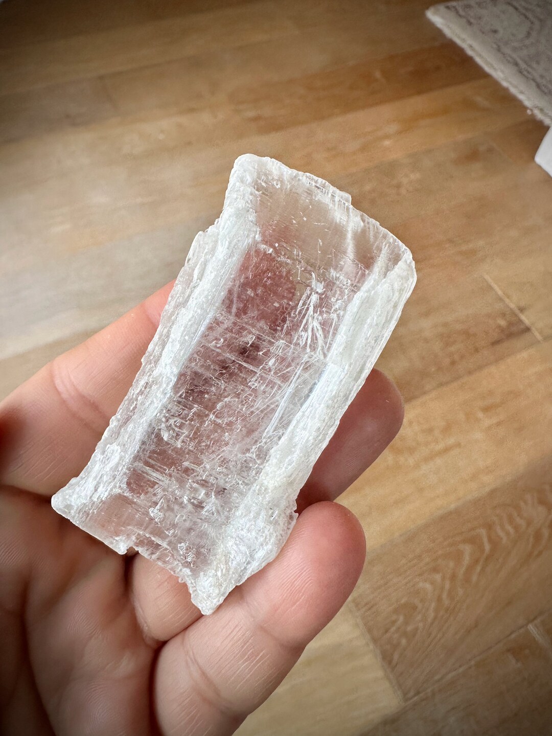Petite Clear Authentic Selenite Slab Cleansing Crystal Crown - Etsy
