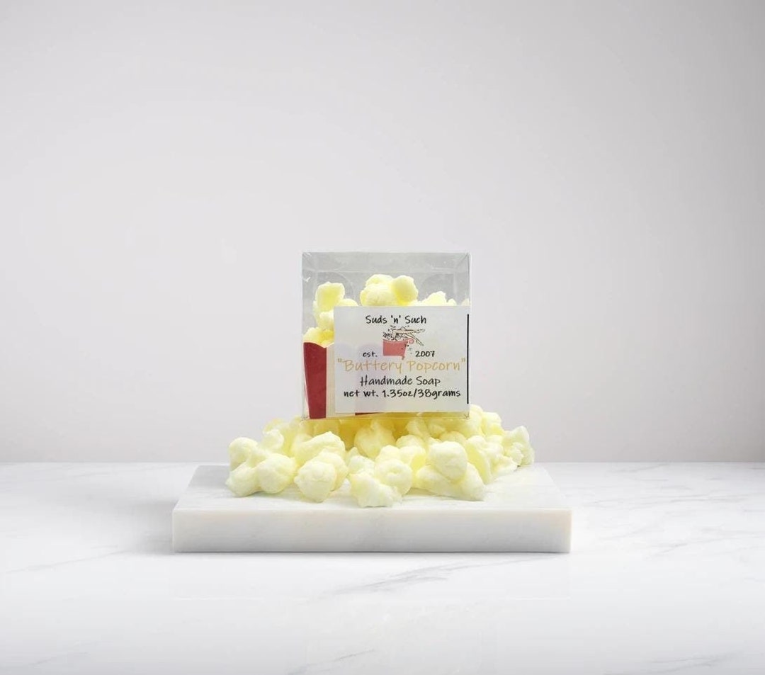 Popcorn Soap: Buttery Scent, Novelty Party Favors - 25 Pieces - Etsy
