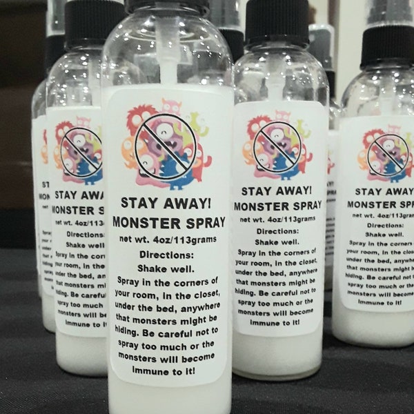 Monster Spray - Etsy